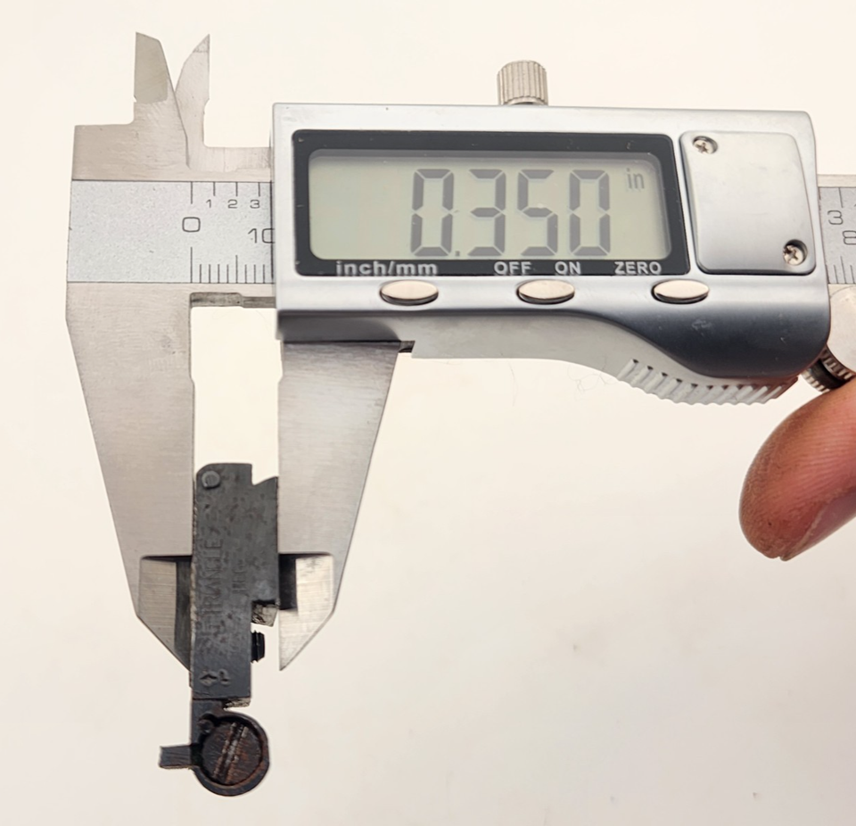 Vintage Triangle HEG Rear Sight for 1911? Similar Bo-Mar/Bomar | eBay