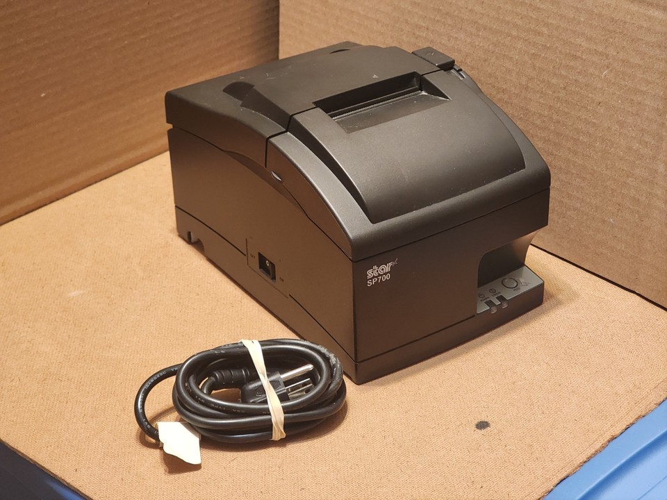 Star Micronics SP700 USB POS Receipt Printer (SP712) with Power Cord ...