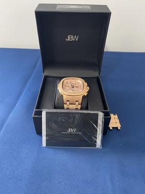 JBW HEIST Men's 20 Diamond (1/5 ct) Watch 18kt Rose Gold-plated J6380C ...