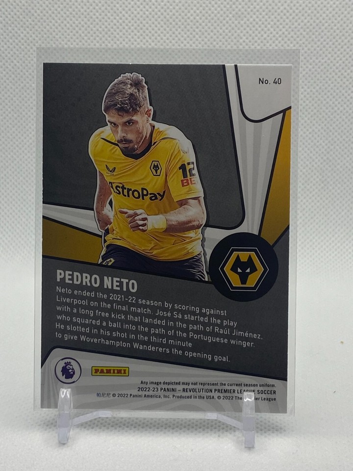 2022-23 #40 Panini Pedro Neto SuperSonic Revolution Premier League | eBay