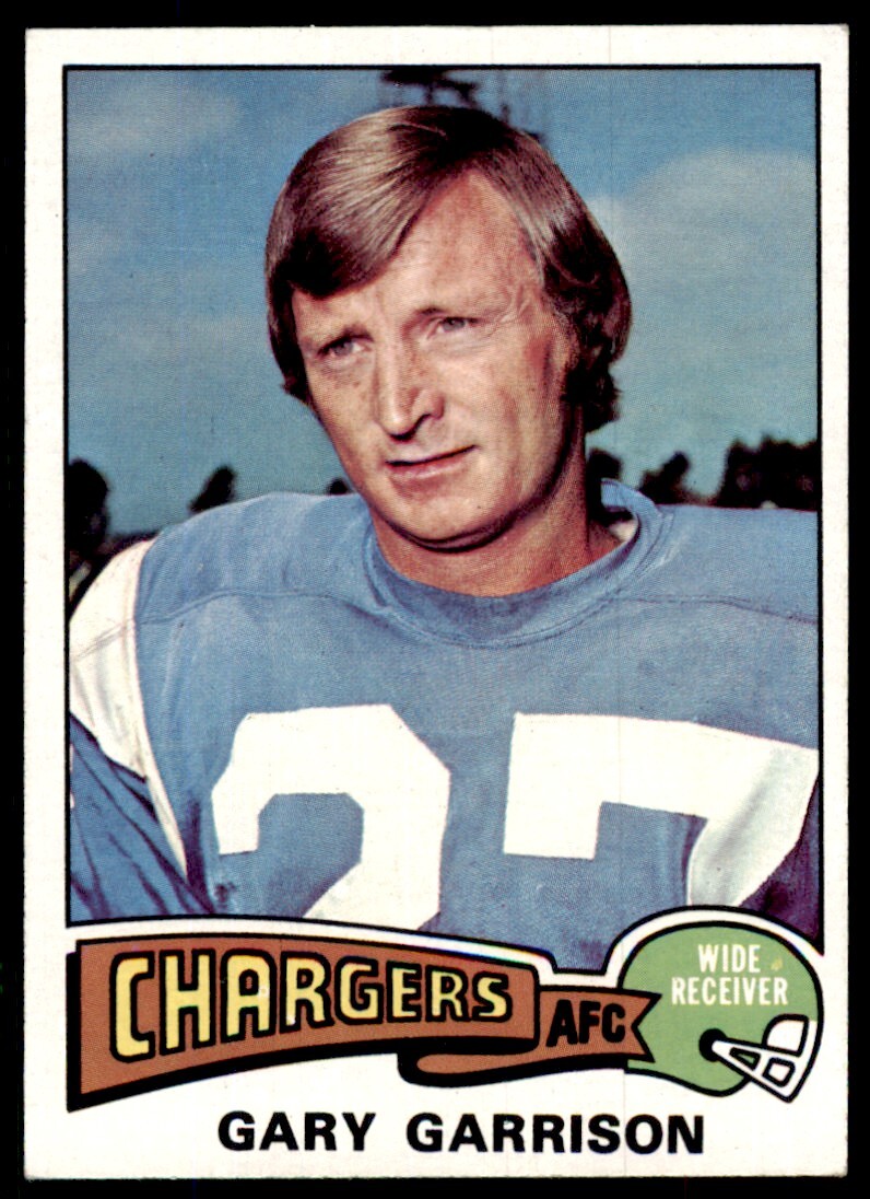 1975 Topps Gary Garrison San Diego Chargers #230 | eBay