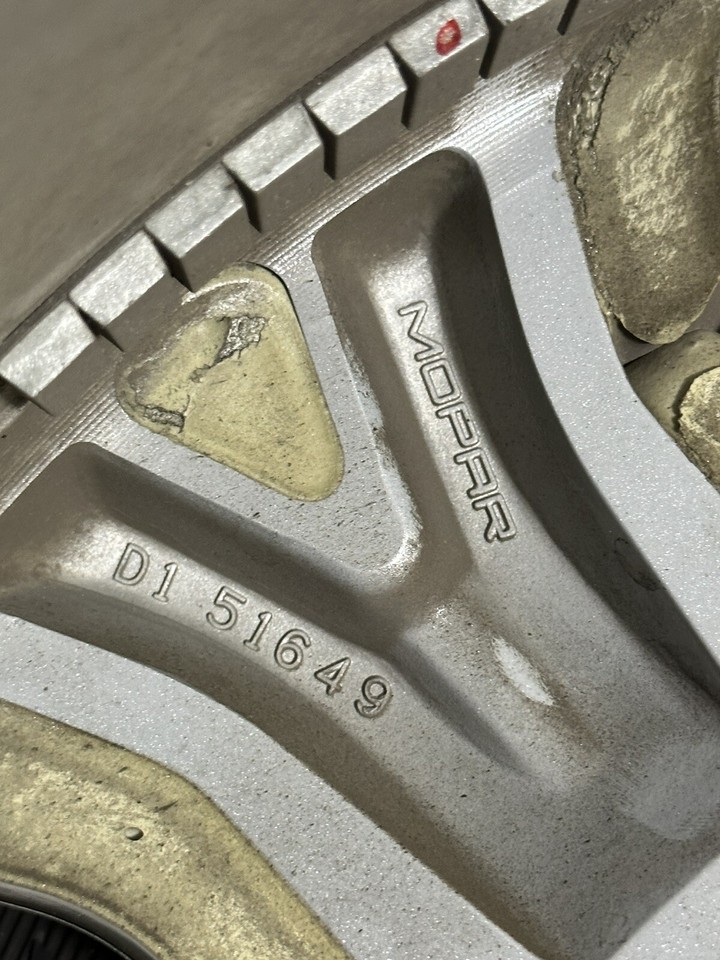 2022 DODGE RAM 1500 CHROME CLAD Alloy Wheels & Tires 20" FACTORY OEM ...