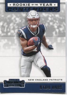N'Keal Harry 2019 Panini Contenders Rookie #RYA-NH New England Patriots ...