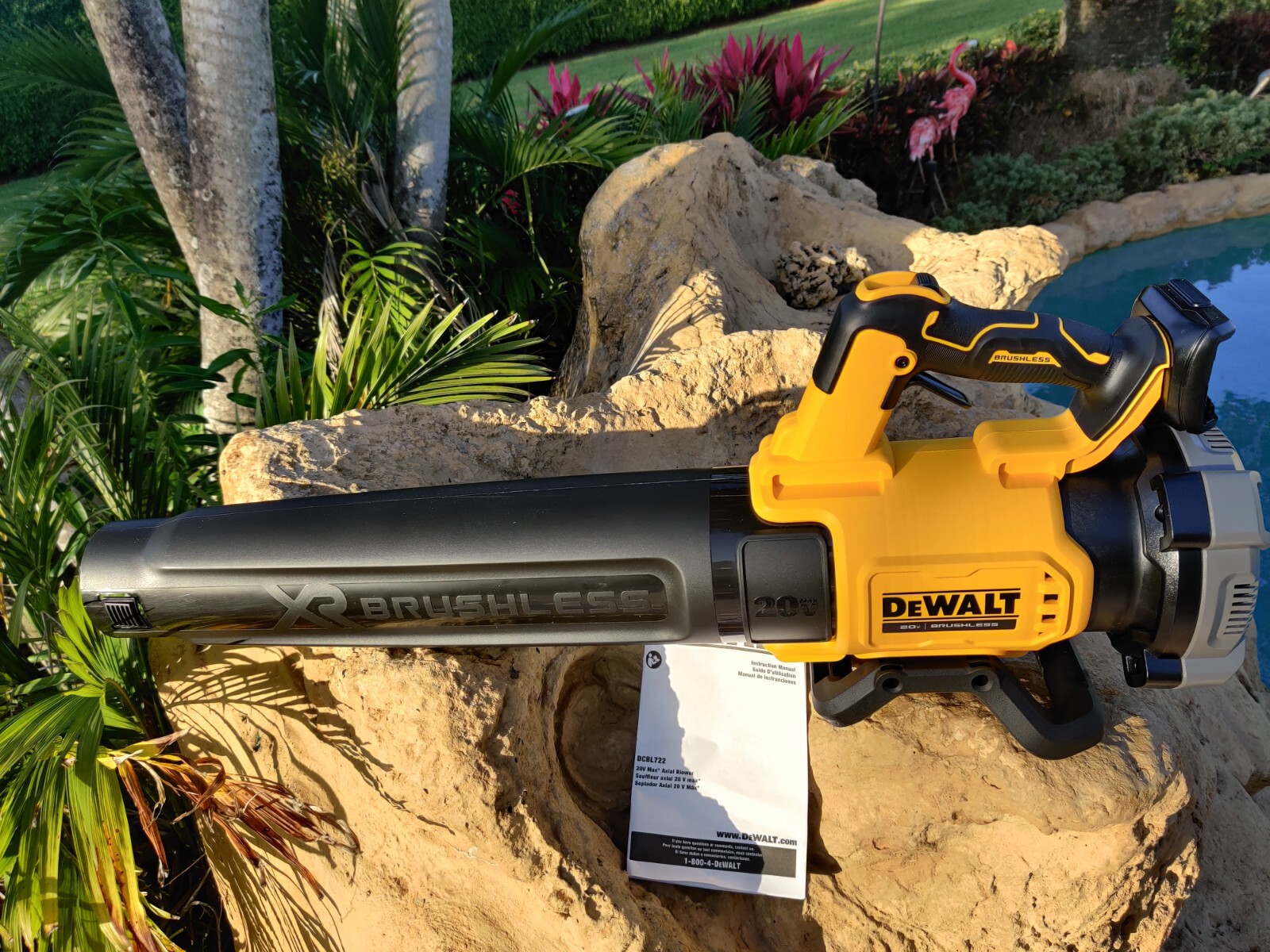 DEWALT DCBL722B 20V MAX XR Li-Ion Handheld Blower (Bare Tool) (5 Ah ...