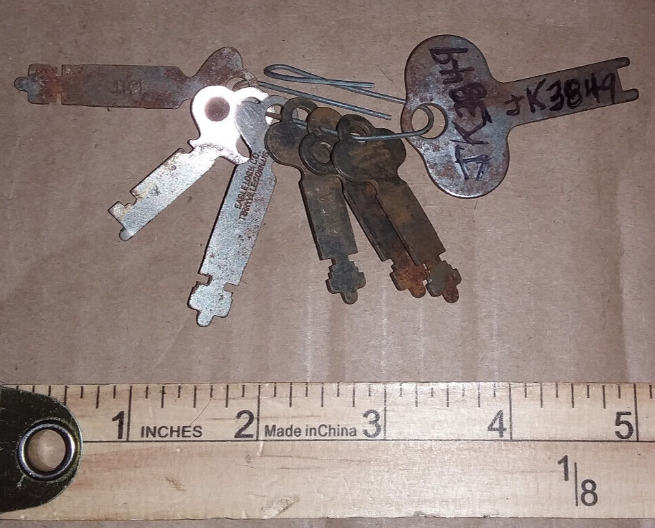 Lot of 7 Eagle Lock Company Keys - Used | eBay