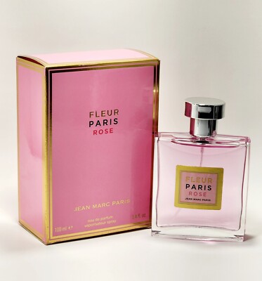 FLEUR PARIS ROSE 3.4 FL.OZ 100 ML EAU DE PARFUM SPRAY FOR WOMEN IN A ...