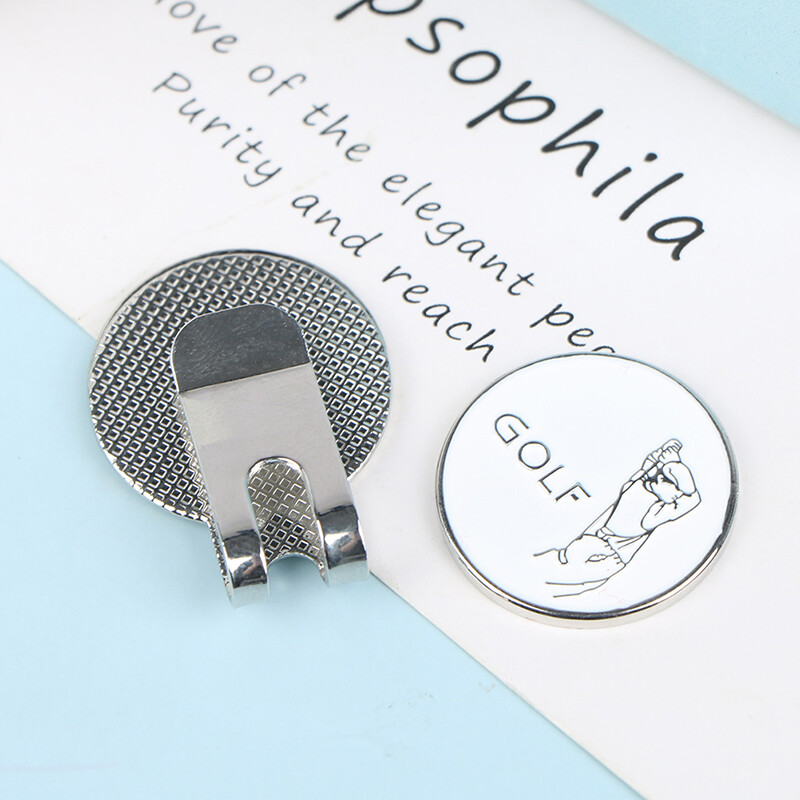 1Pc GOLF Cap Clips Golf Ball Markers Hat Clip Training Accessor-jl | eBay