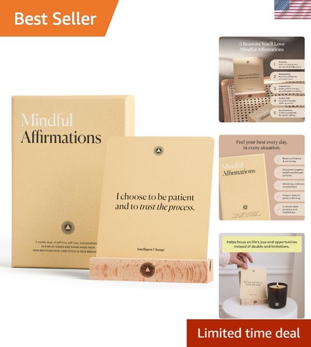 Mindful Affirmations, 52 Positive Affirmation Cards for Women with ...