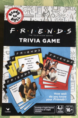 Friends Trivia Card Game Cardinal Ready To Roll Brand New | eBay