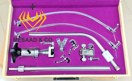 LEYLA Brain Retractor Neurosurgery Kit Flexible arms In a Wooden Box by ...