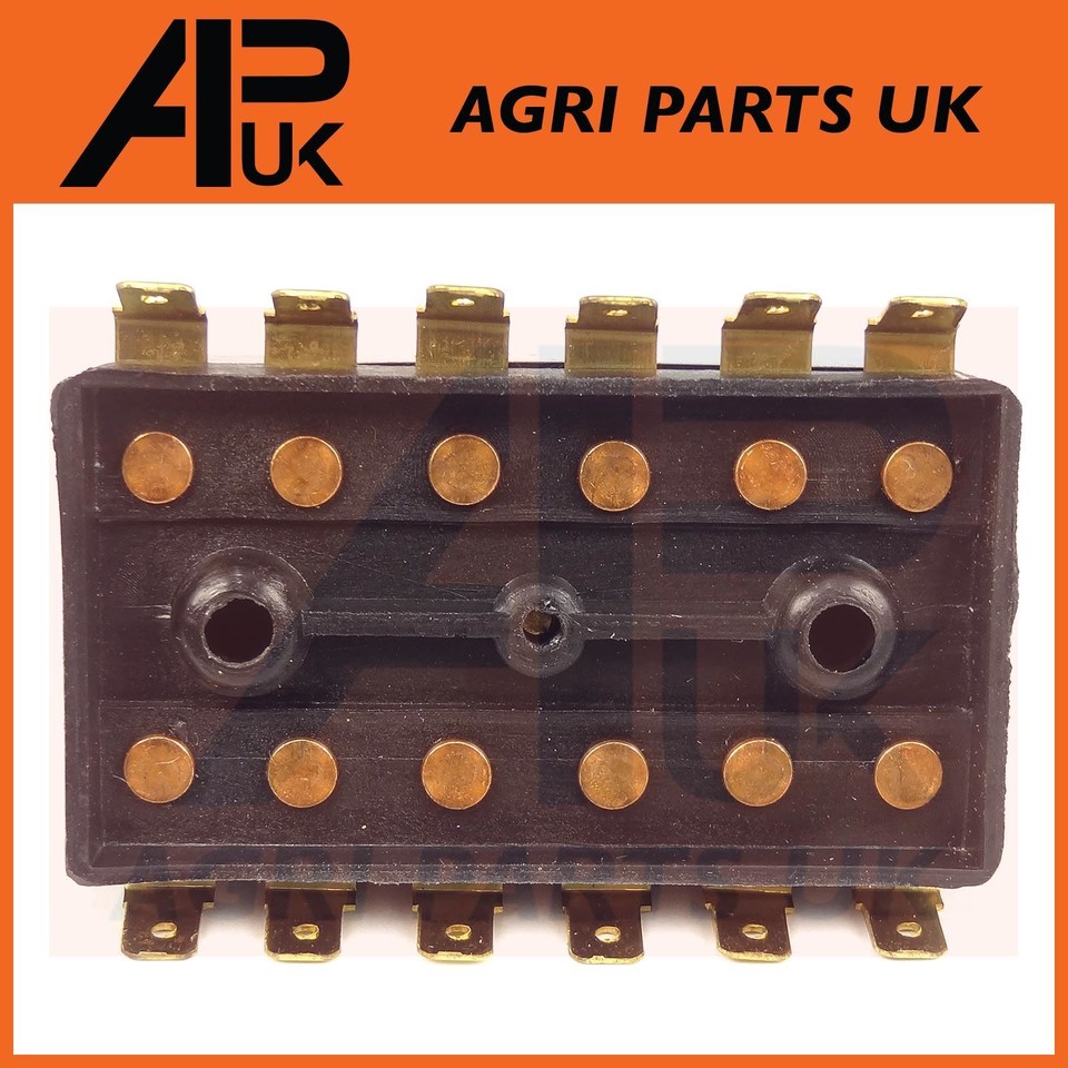 Electric Fuse Box Fusebox 6 Slot for Massey Ferguson 265 275 285 290 ...
