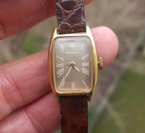 Vintage Bulova Roman Dial Ladies Watch 1940’s-1950’s Hand Winder | eBay