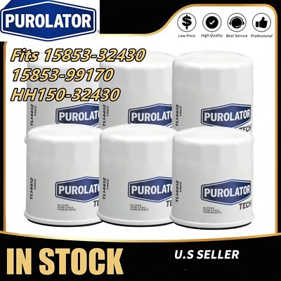 15853-32430 15853-99170 HH150-32430 Engine Oil Filter Compatible with ...