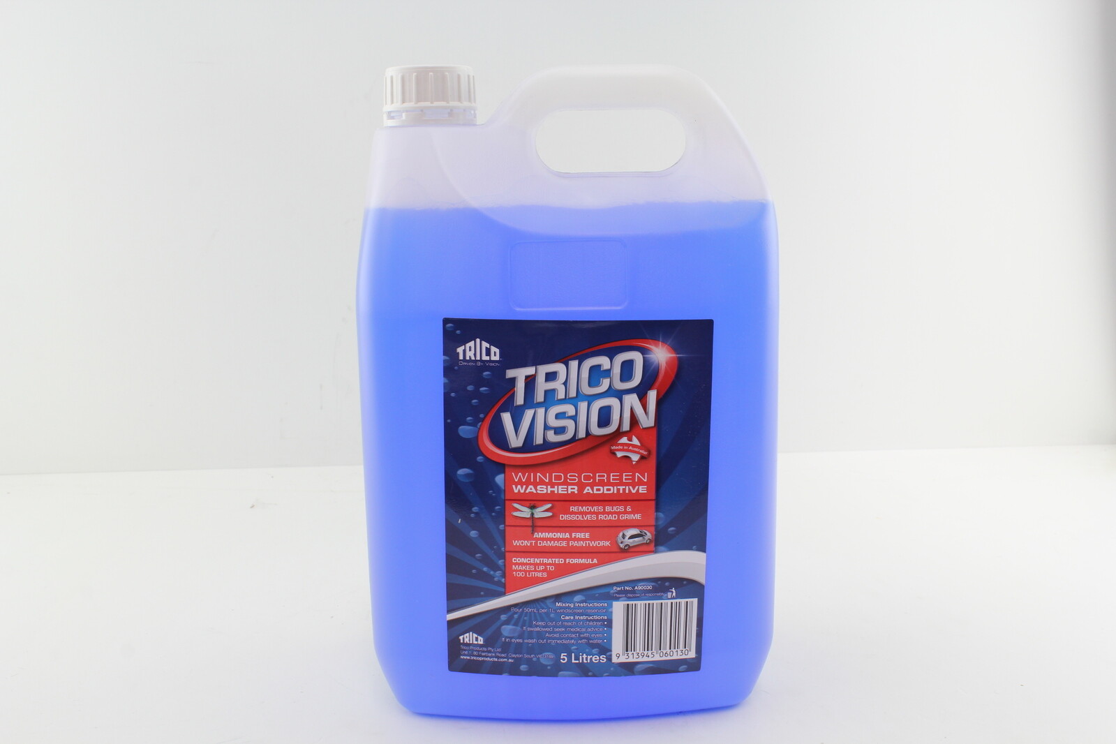 Trico Vision Windscreen Washer Additive - Concentrated Formula 5 Litre ...