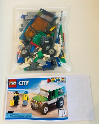 LEGO 60149 City 4x4 with Catamaran | eBay
