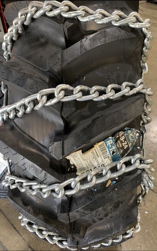 2-NEW *SWIVEL* *LONG LASTING* 11mm 16.9-24 Grader Scraper Loader ...