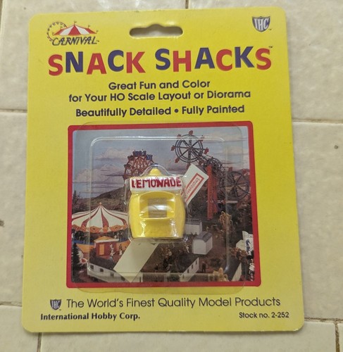 Sealed Carnival Snack Shacks HO Scale Lemonade Sign | eBay