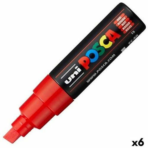 POSCA PC-8K Red Marker [6 Units] | eBay