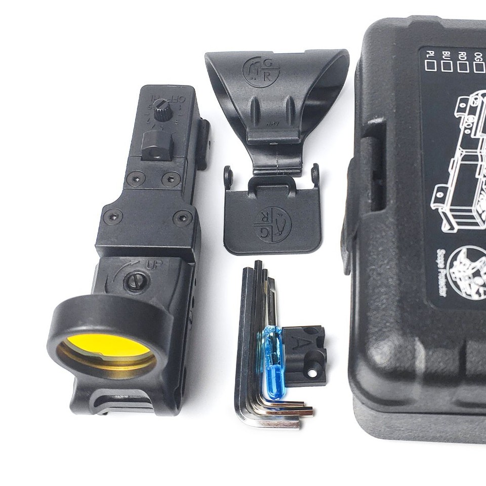 C-MORE Red Dot Reflex Sight Tactical Scope Adjustable Optics 2MOA ...