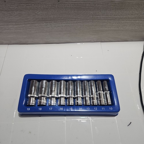 US PRO Tools 10pc 3/8'' DR Deep Sockets Set 10 - 19mm 3237 | eBay UK