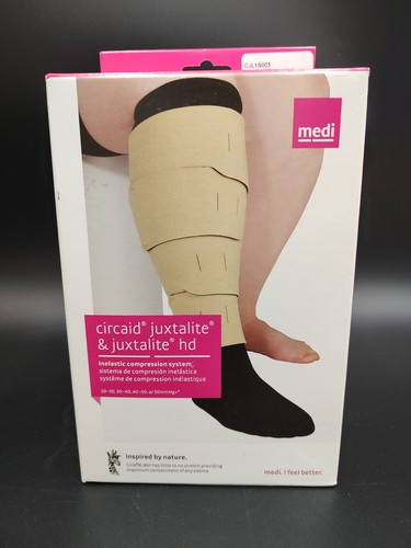 Medi Circaid Juxtalite HD Lower Leg w/EZ-on panel Large Short 28cm ...
