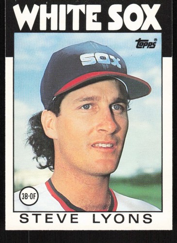 1986 Topps Traded #67T Steve Lyons - FREE SHIP | eBay