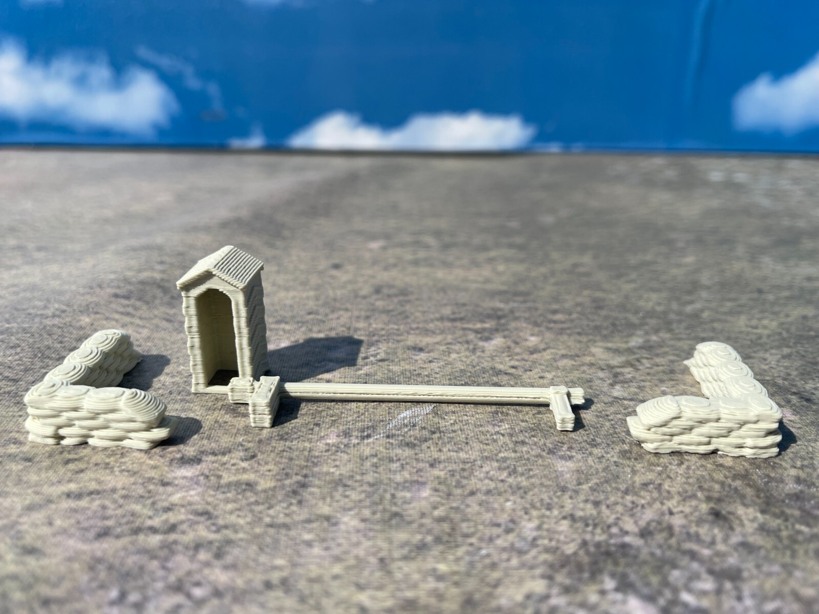 Checkpoint 20mm 1/72 28mm WW2 Building Terrain Tabletop Gaming | eBay UK