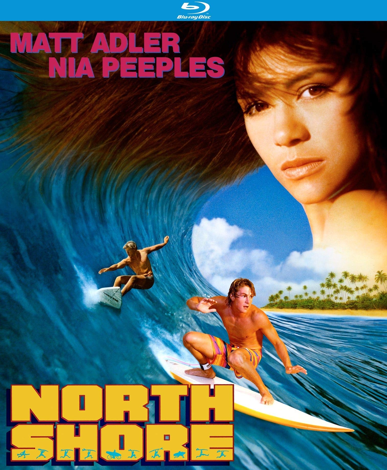 North Shore (Blu-ray) Nia Peeples Gregory Harrison Matt Adler John ...