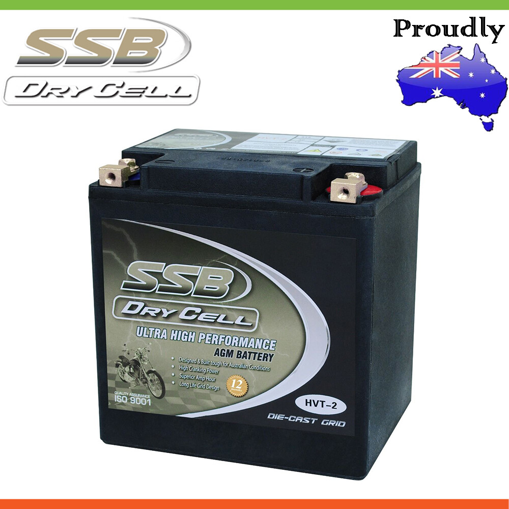 SSB 12V Ultra High Perf AGM Battery For HARLEY DAVIDSON 1450 FLHR ROAD ...