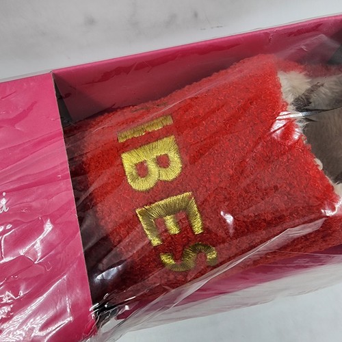 Jenni Boxed Slippers Women's L (9-10) Merry Vibes Round Toe Slip On for ...