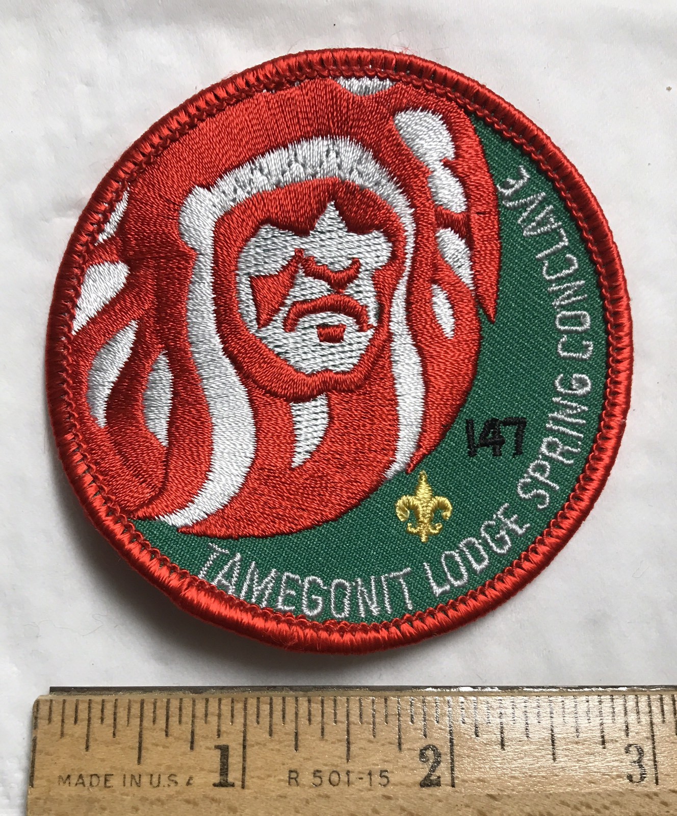 Boy Scouts of America BSA OA Tamegonit Lodge 147 Spring Conclave Patch ...