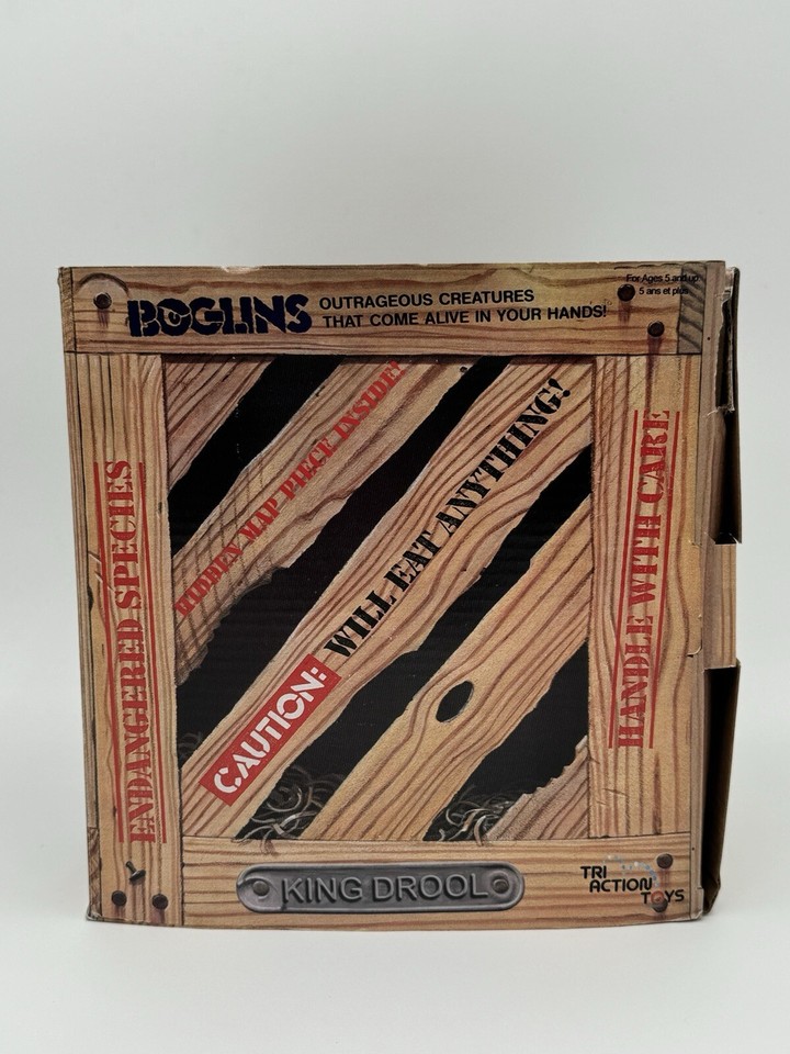 Boglins First Edition Monster Puppet - Gold Horned King Drool - #10006 ...