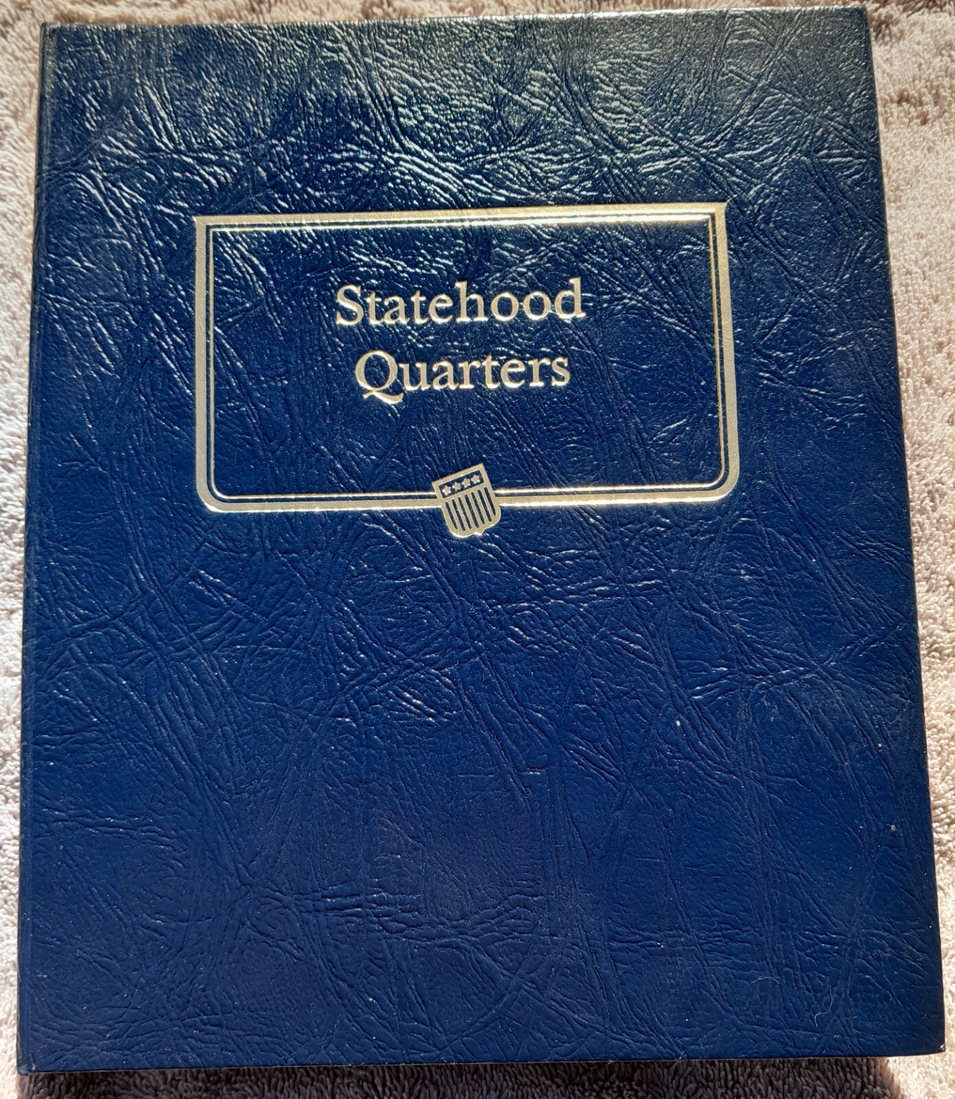 Whitman Classic Statehood Quarters Coin Album. 1999-2008. 50 BU coins ...