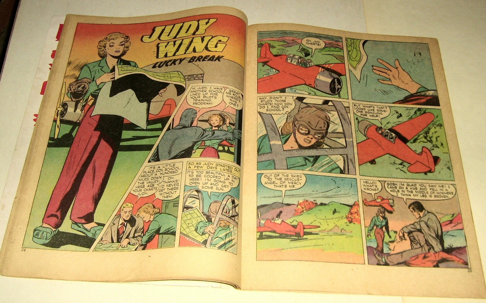 Vintage 1945 Calling All Girls Magazine,Stories,Fashion,Comics,Things ...