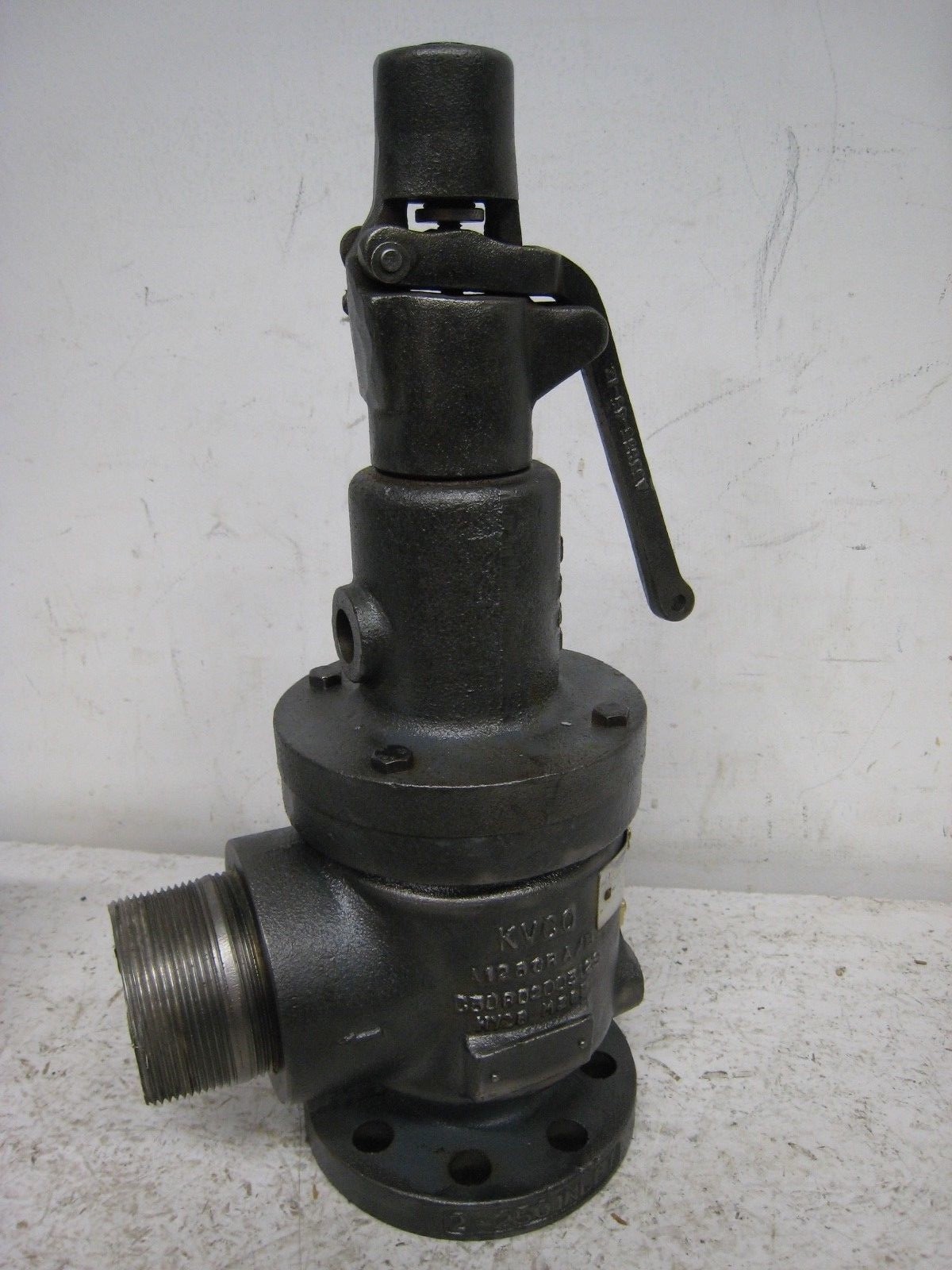 KUNKLE LEE VALVE CO. A126GRA/B SAFETY RELIEF VALVE Size 2 6252FKH01-KS ...