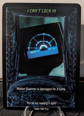 I Can't Lock In Aliens Predator CCG | eBay