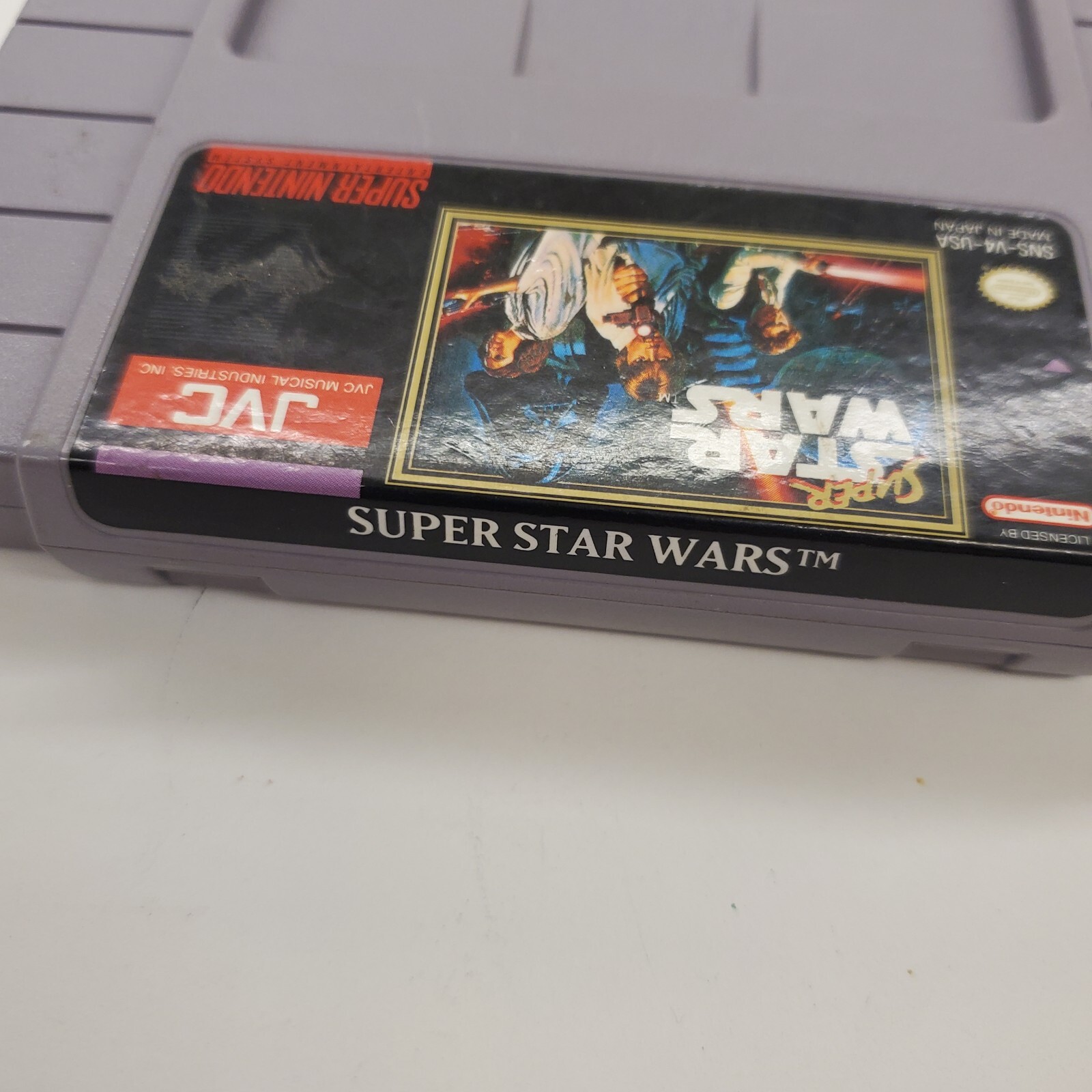 Super Star Wars SUPER NINTENDO SNES Game Cartridge - Tested & Working ...