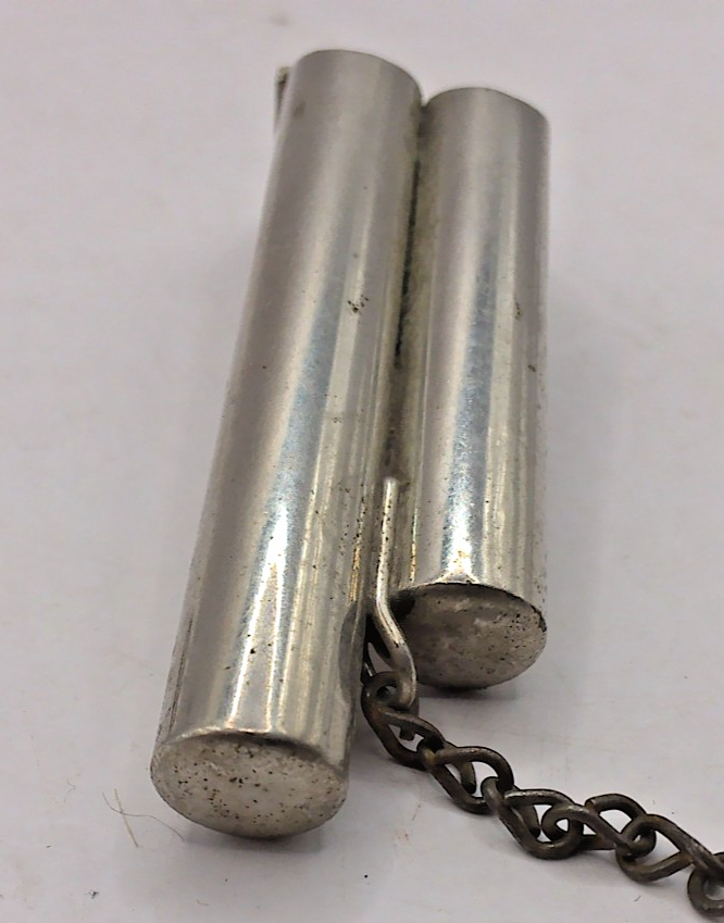 "Universal No. 1" Train Conductor's 2 Barrel Whistle, 3 1/2 Inches Long ...