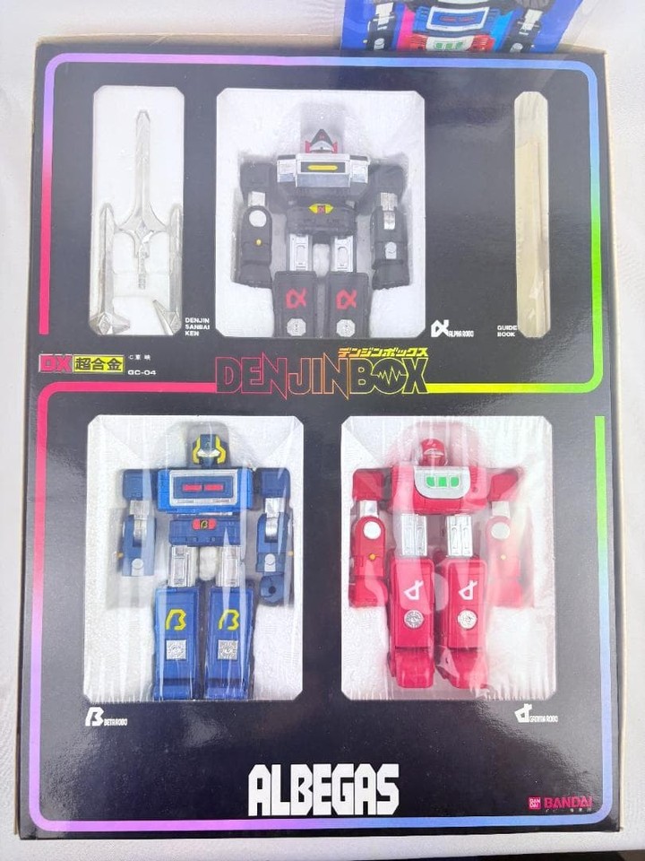 Used Rare VINTAGE 1983 VOLTRON II Red Blue Black GLADIATOR ALBEGAS ...