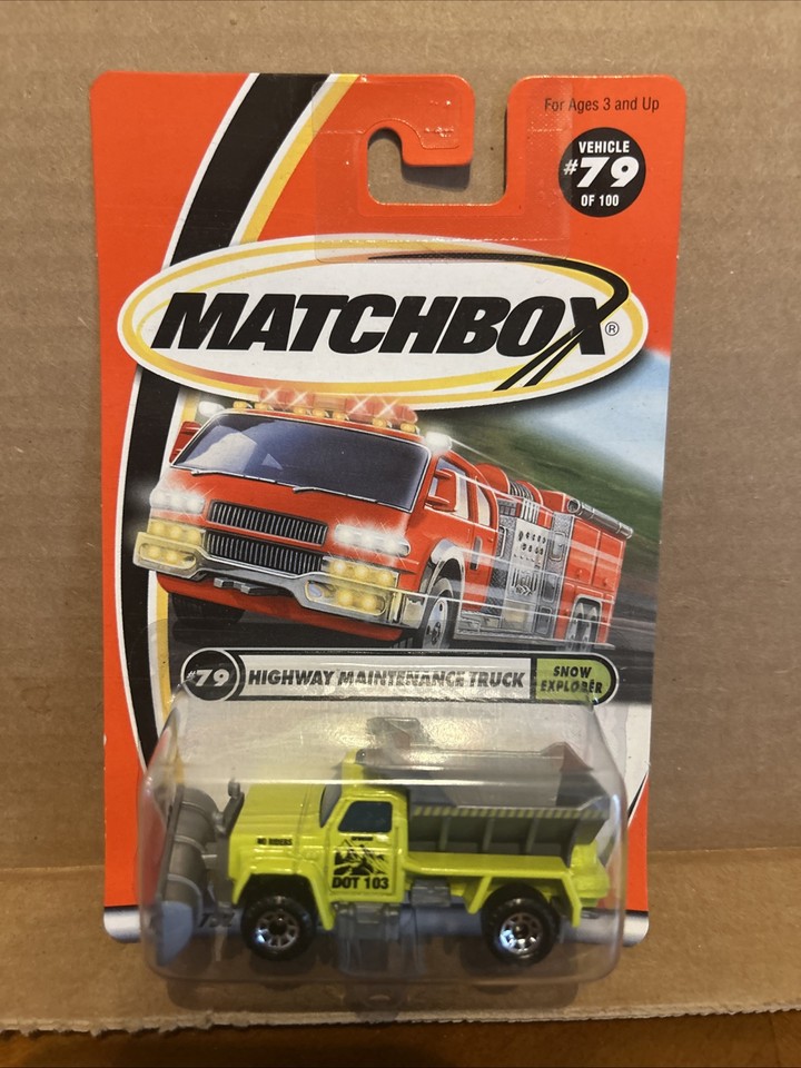 Matchbox Snow Explorer Highway Maintenance Truck #79 | eBay
