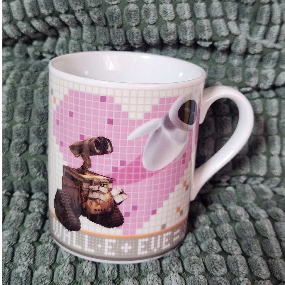 Wally EVE Mug Heart Disney Pixar Unused | eBay