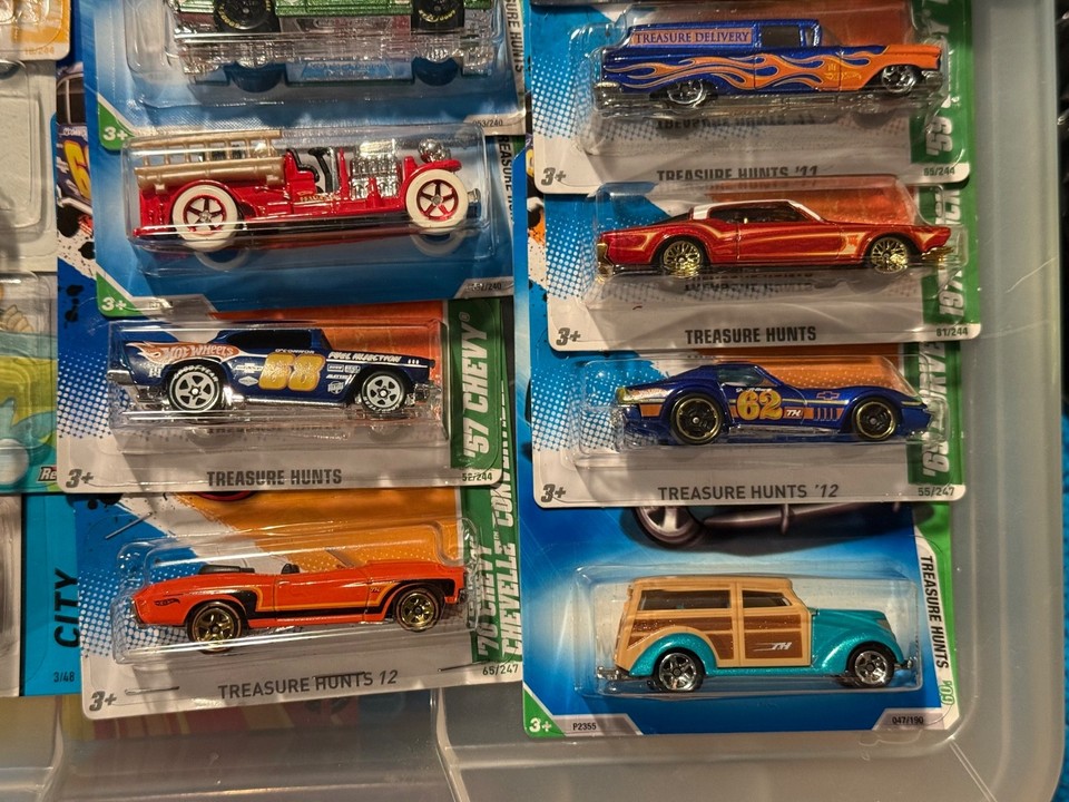 Hot Wheels Treasure Hunt ETC Lot 19 Cars Brand New Sealed | eBay