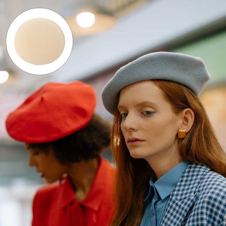 2 Pcs Hat Hair Accessories Women's Making Supplies Round Fascinator ...