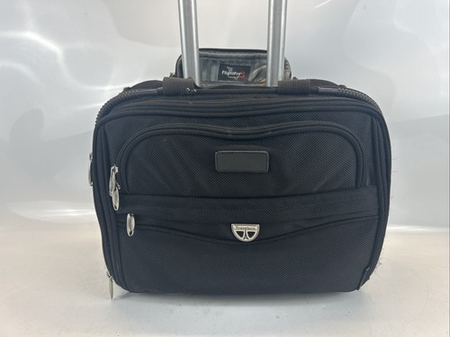 TRAVELPRO FlightPro 3 Crew 14”x12”x 9” Carry-On Luggage, Black Rolling ...