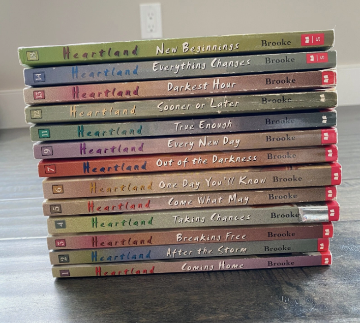 Lot of 13 Heartland Books 1-7, 9, 11-14, 18 Lauren Brooke | eBay