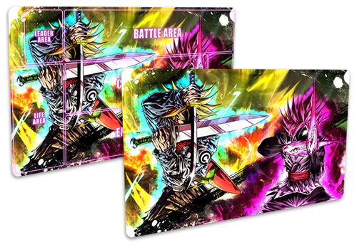 No.3539 Dragon Ball Super Card Game Playmat Trunks Goku Black DBS ...