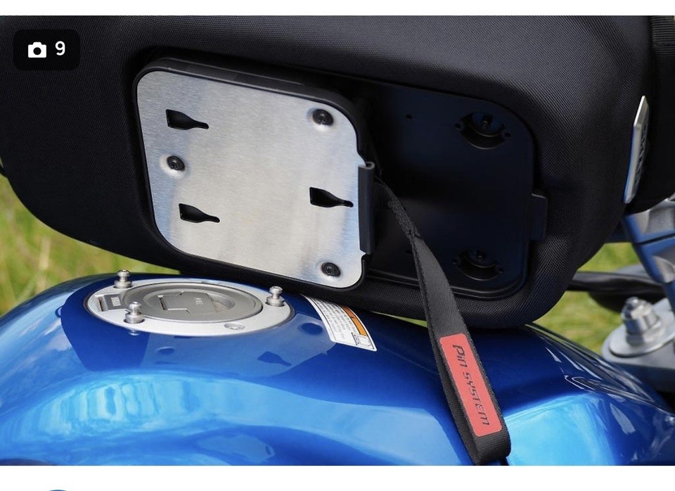 SHAD TANK BAG E-04 P 3L PIN LOCK FIT Kawasaki Z650 earlier model | eBay UK