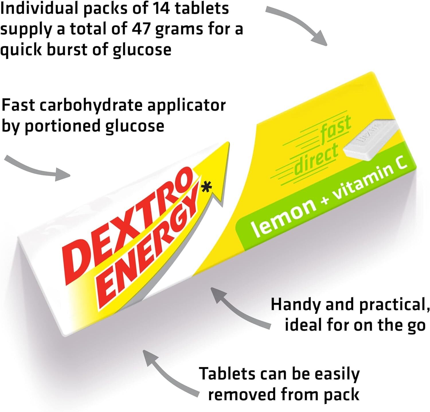Dextro Energy Dextrose Tablets 47 g Choose Yours | eBay UK