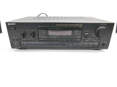 VINTAGE! SONY CONTROL CENTER DOLBY SURROUND RECEIVER TUNER STEREO AM/FM ...