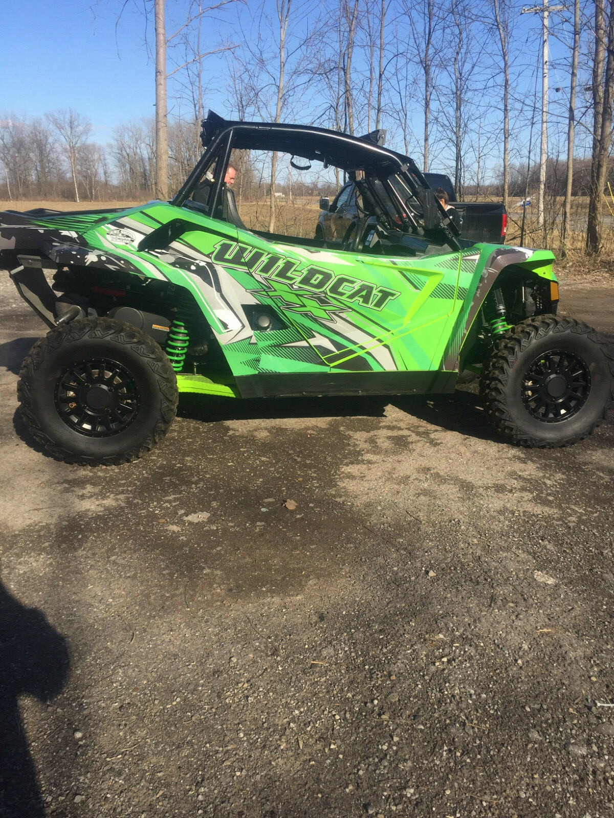 TEXTRON WILDCAT XX 1000 GREEN JAGS Wrap Decal Sticker | eBay